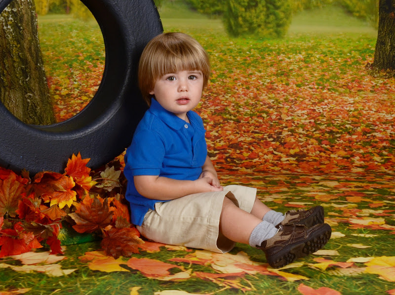 Two of a Kind...: Fall school photos