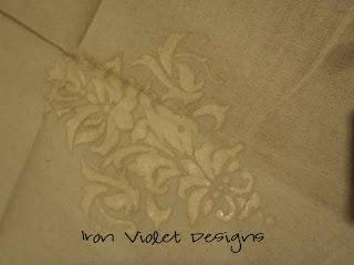 Iron Violet Designs: Drop Cloth Curtains