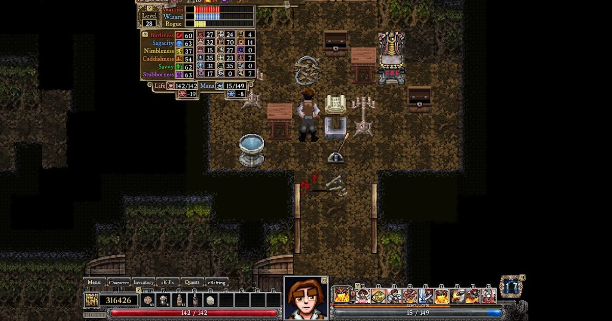 The Best Games Ever: Dungeons of Dredmor Screenshots