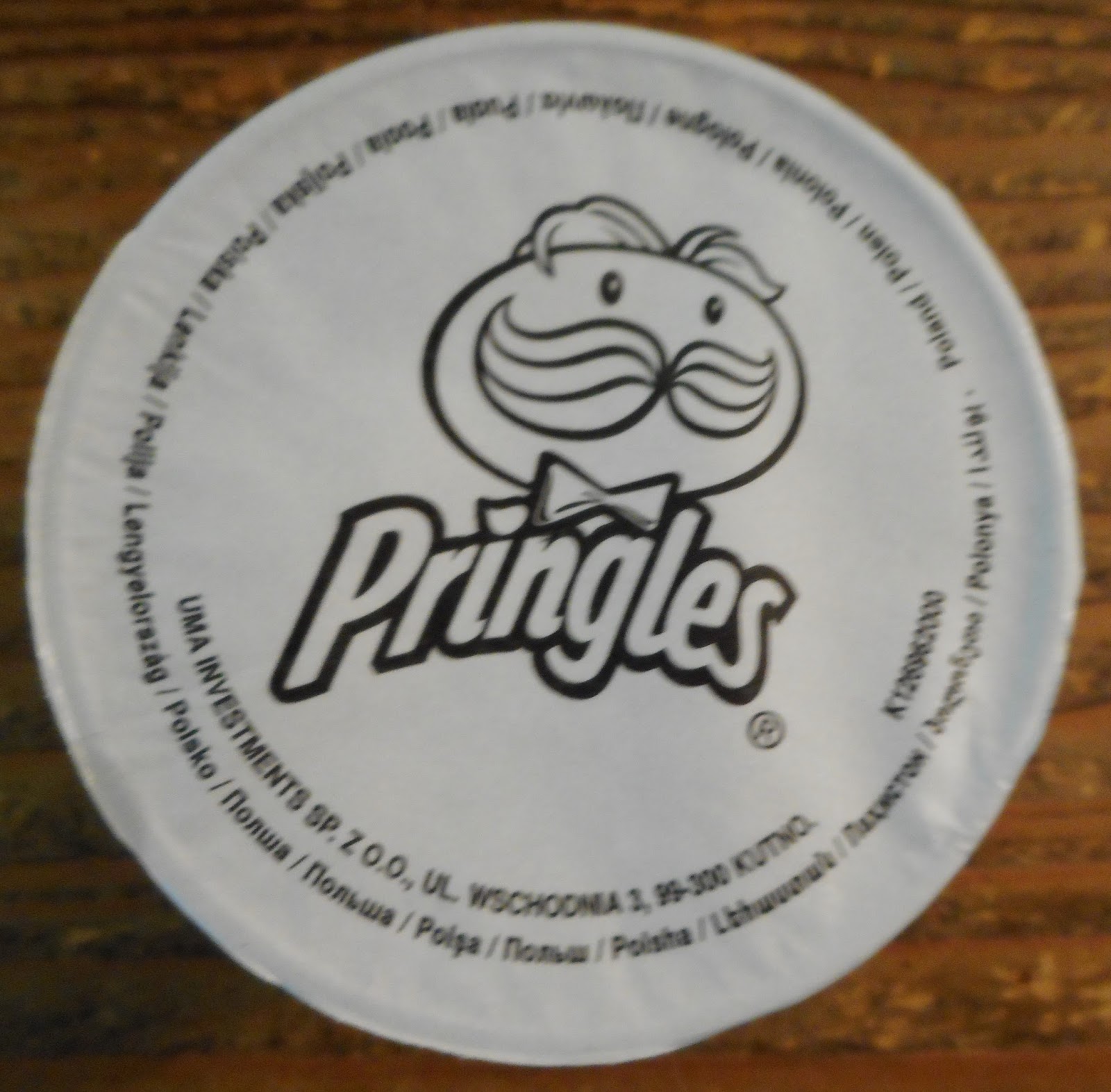 Cheeseburger Crisps & Other Stories: Pringles Original "Perfect Flavour ...