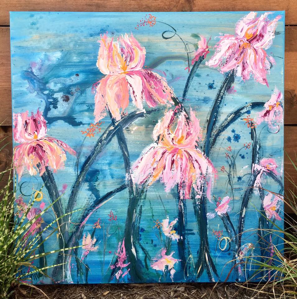 The Turquoise Iris ~ Furniture & Art