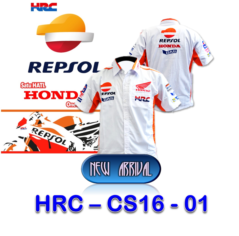 HRC REPSOL HONDA CREW SHIRT 2016 | motogpf1store.com