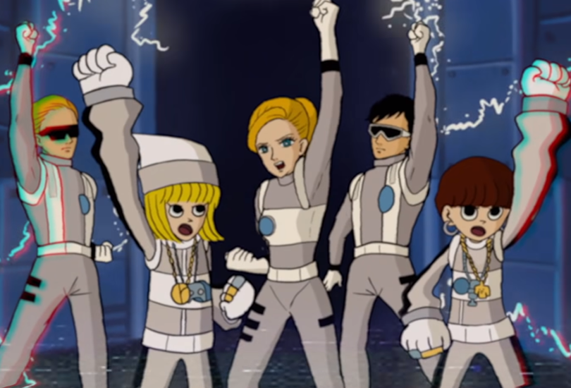 Music video: M-Flo and Chelmico are daytime TV anime superhero "Run Aways"