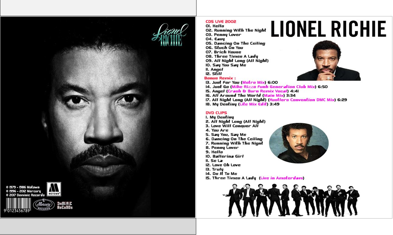MUSICOLLECTION: LIONEL RICHIE - The Definitive Collection - 2017