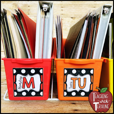 Teaching With Terhune: TOP 3 FAVORITE CLASSROOM ORGANIZATION BINS
