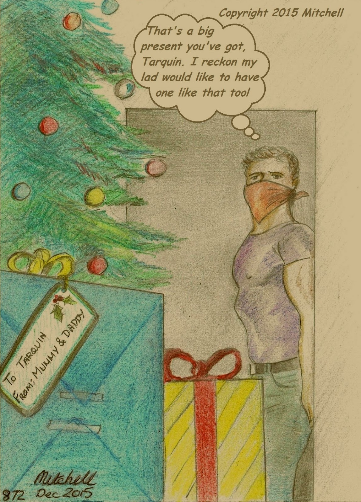 mitchmen by Mitchell: "A Christmas Criminal" by Mitchell (Parts 6-9)