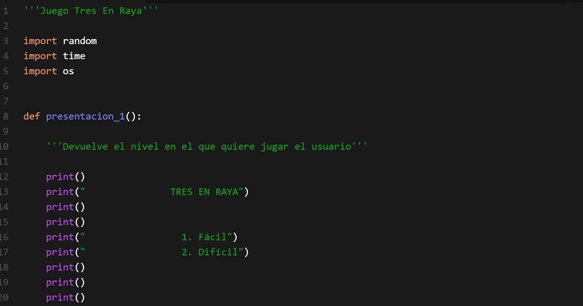 Programar en python: Nivel 19 - Juegos con inteligencia artificialRetos ...