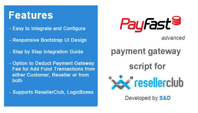 How to Integrate PayFast Payment Gateway with ResellerClub