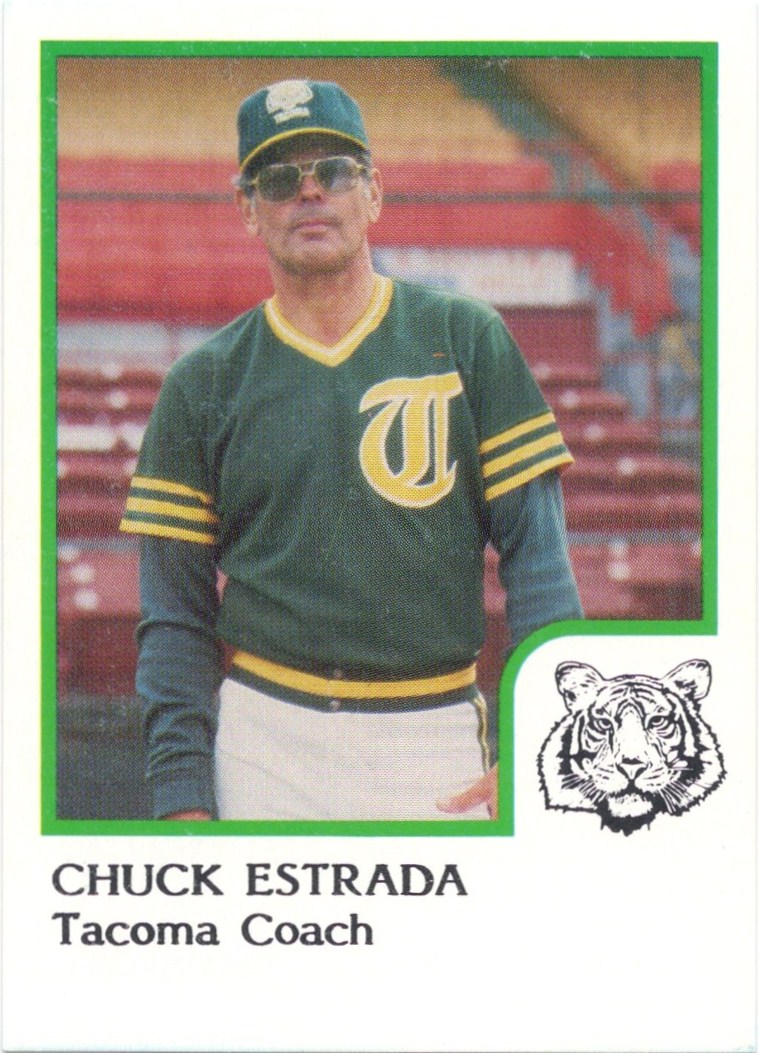 1986 PROCARDS PROJECT: CHUCK ESTRADA