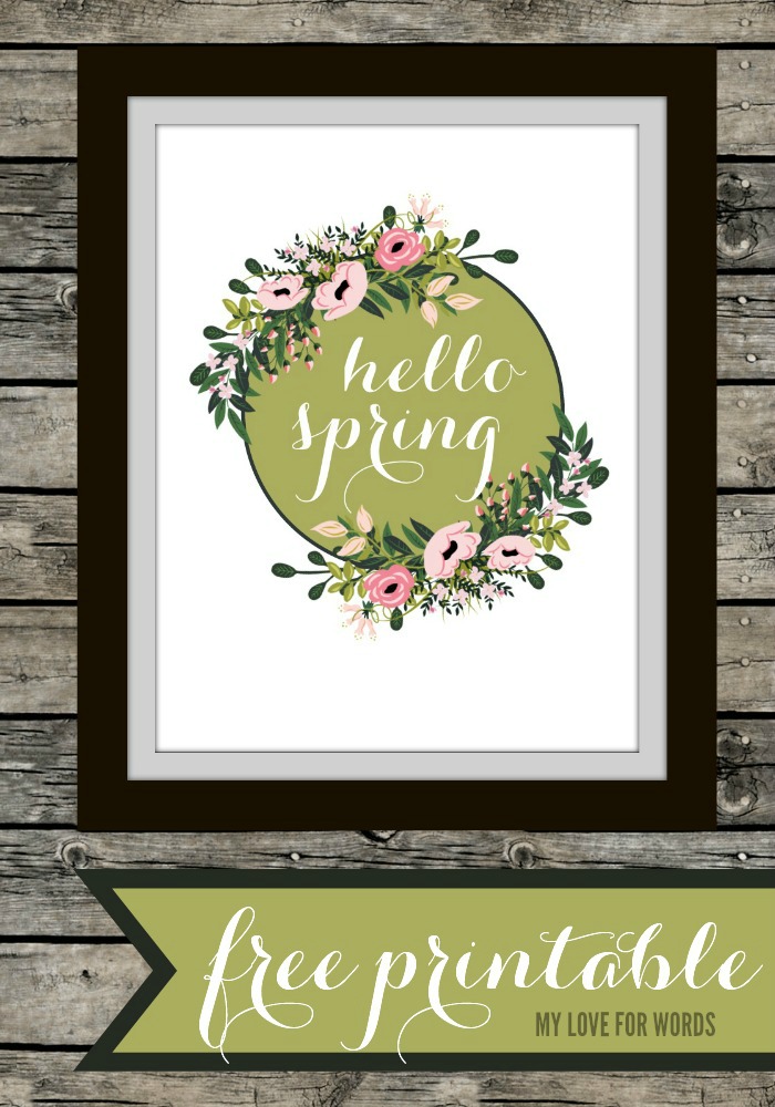 Ten Beautiful (Free!) Spring Printables | Thrifty Decor Chick | Thrifty ...