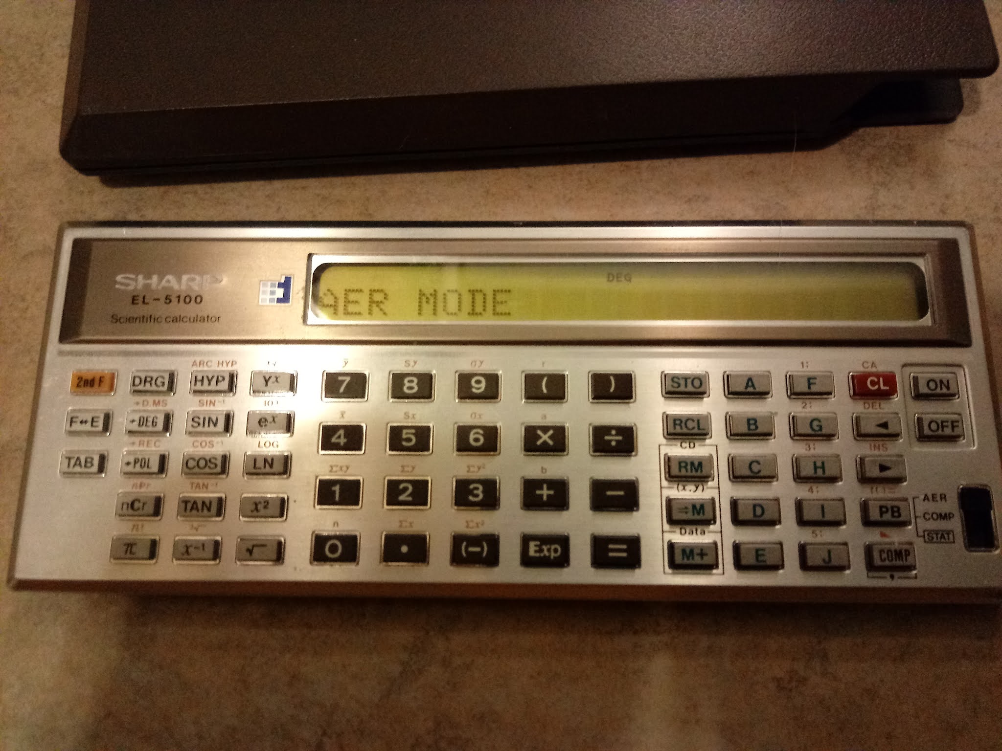 Eddie's Math and Calculator Blog: Retro Review: Sharp EL-5100