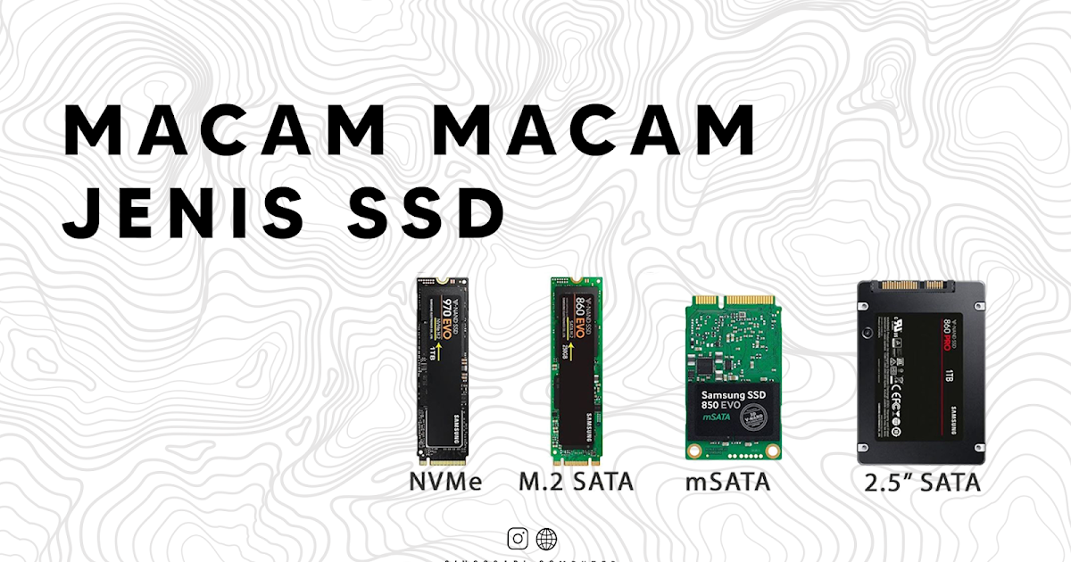 Macam macam jenis SSD