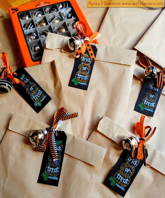 The Artful Maven: Happy Halloween Treat Cards for The Crafty Scrapper