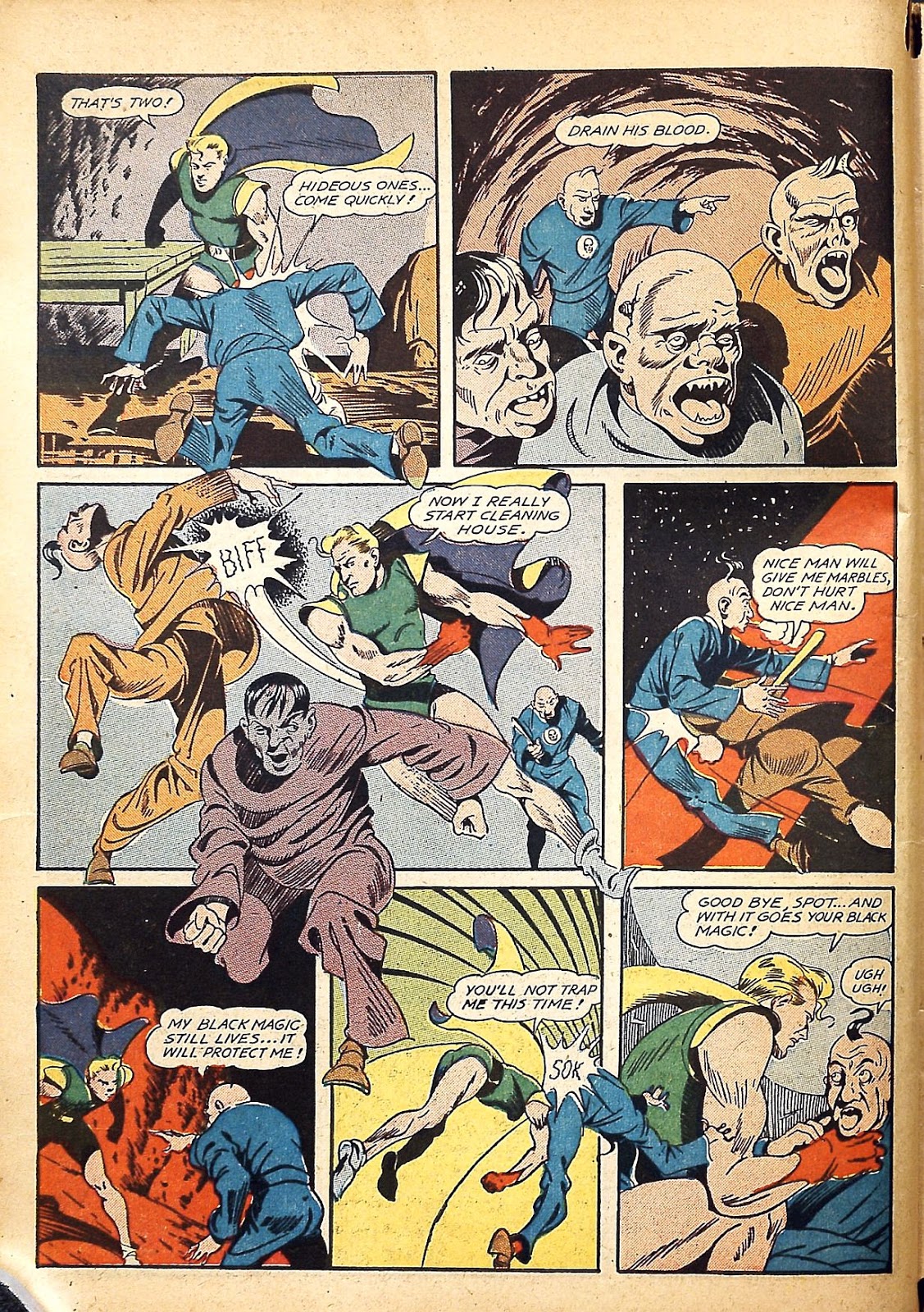 Four-Color Shadows: Dynamic Man-Charles Sultan-1941