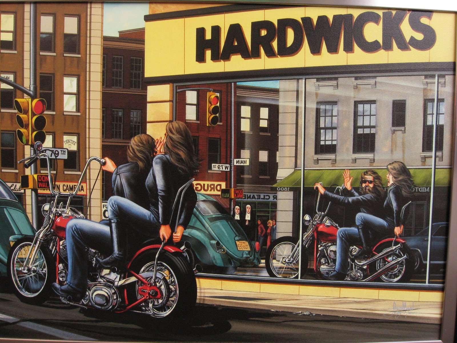 Motoblogn: David Mann - The Norman Rockwell of Biker Art - Gallery 2