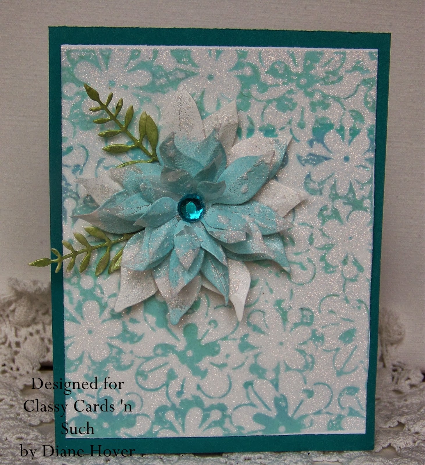 Classy Cards 'n Such: Shimmer Sheetz Cards and Tutorial