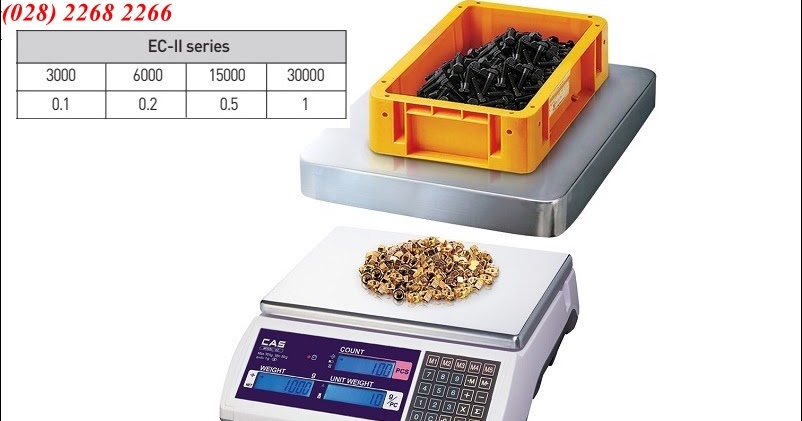 CÂN ĐẾM EC-II ~ Công ty TNHH Cân Điện Tử CAS Việt Nam | Home Page