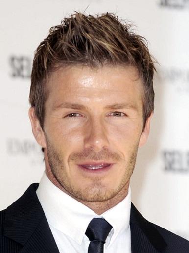 Medium Hairstyles With Bang: David Beckham Hairstyles And Haircuts