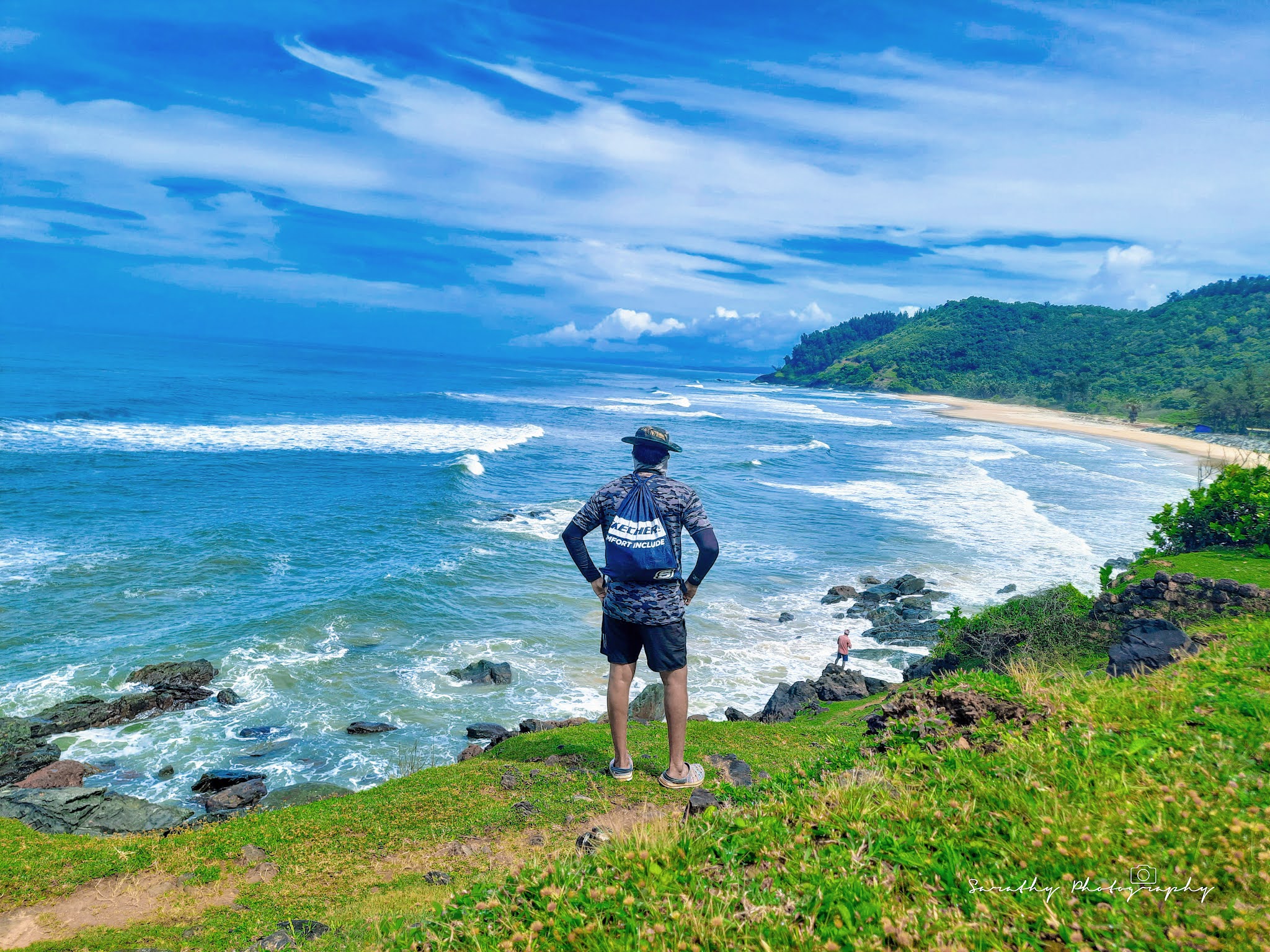The Scintillating secret beach trek of Ramanagindi