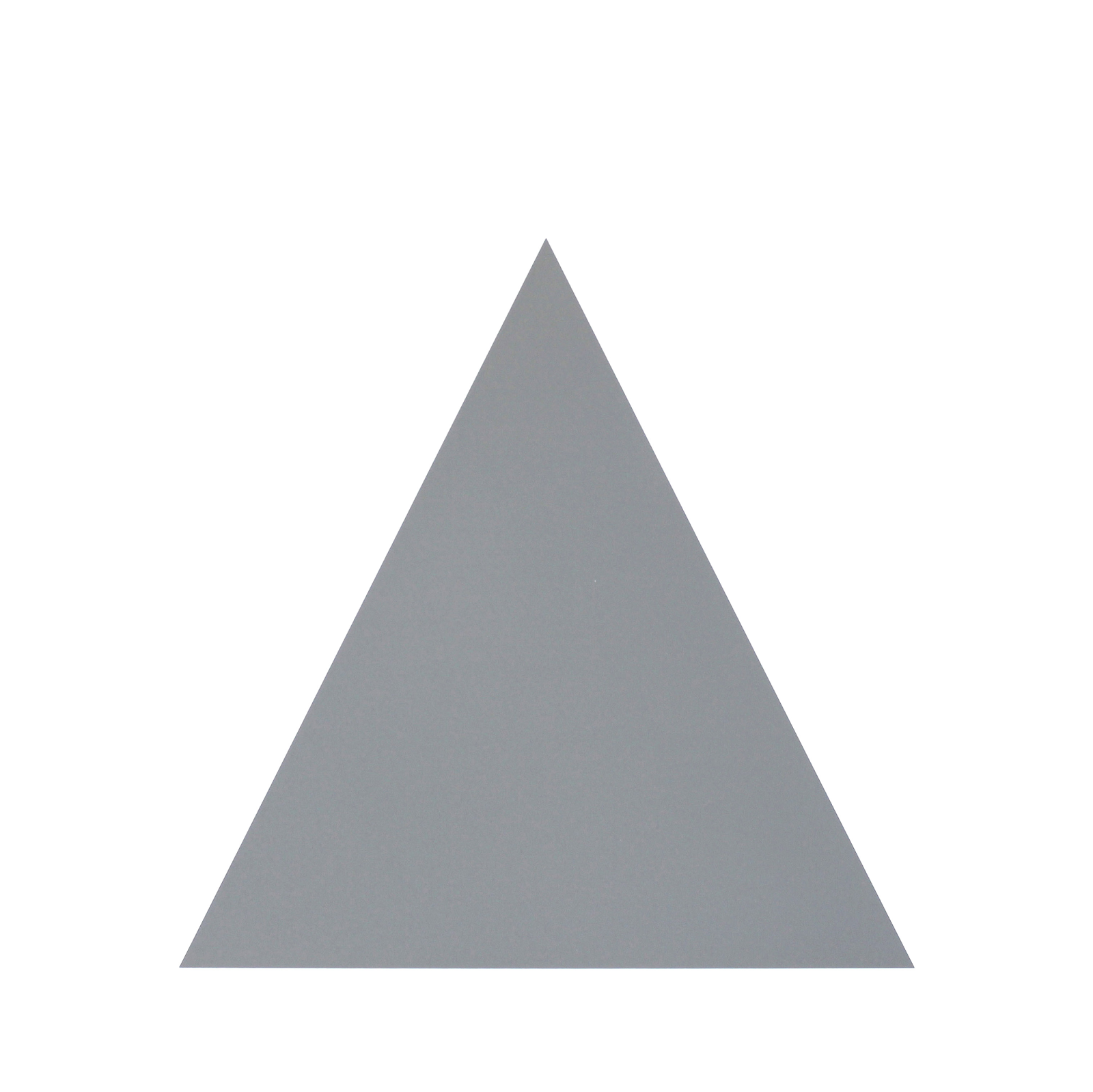 Peter Foolen: Alan Charlton – 7 Grey Triangles