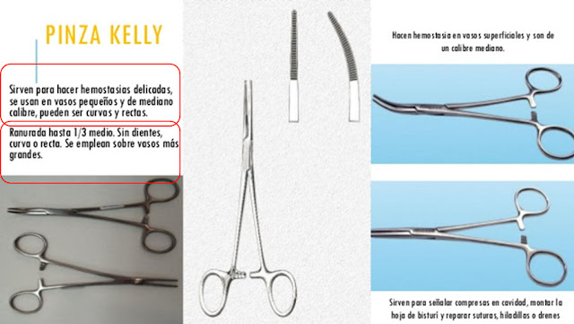 ENFERMERIA QUIRURGICA: INSTRUMENTAL PARA HEMOSTASIA