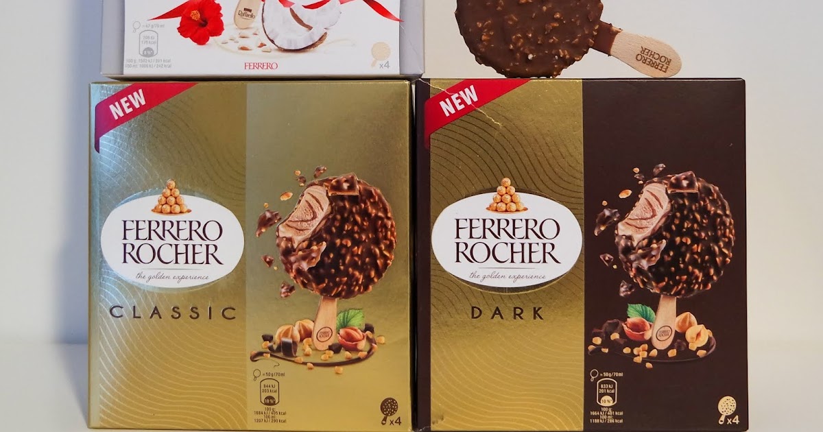 Firmchen testet: Ferrero Rocher Classic und Dark und Raffaello Eis ...