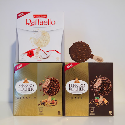 Firmchen testet: Ferrero Rocher Classic und Dark und Raffaello Eis ...