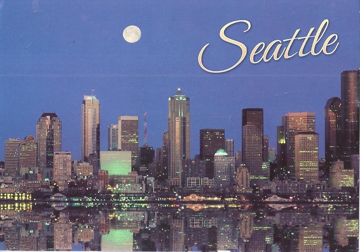 My collection of postcards: Seattle, USA
