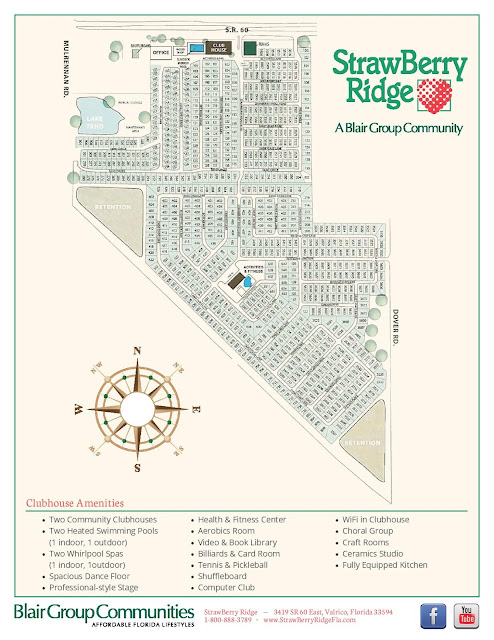 STRAWBERRY RIDGE HAPPENINGS: Strawberry Ridge Map