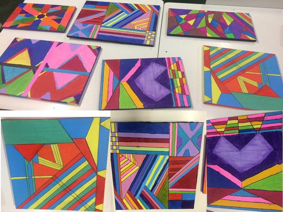 Biblioteca escolar do JK: Arte na Matemática