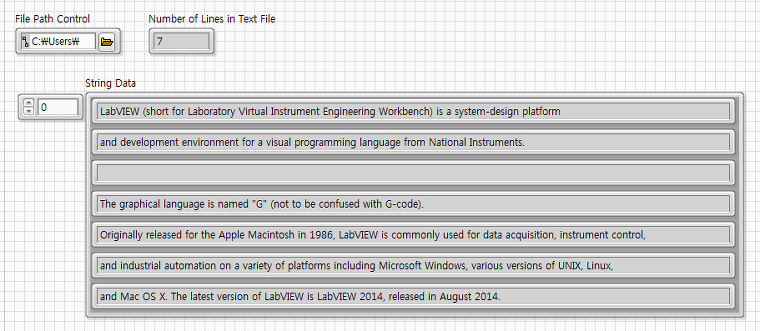 Labview World Labview Example Reading A Text File To Set Off A Clause By A Line In Labview 0801