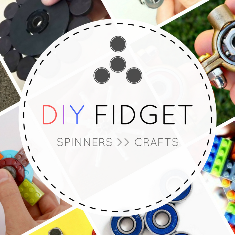 Wafflemama 9 DIYs How To Make Your Own Fidget Spinners Wafflemama 9 DIYs How To Make Your Own Fidget Spinners