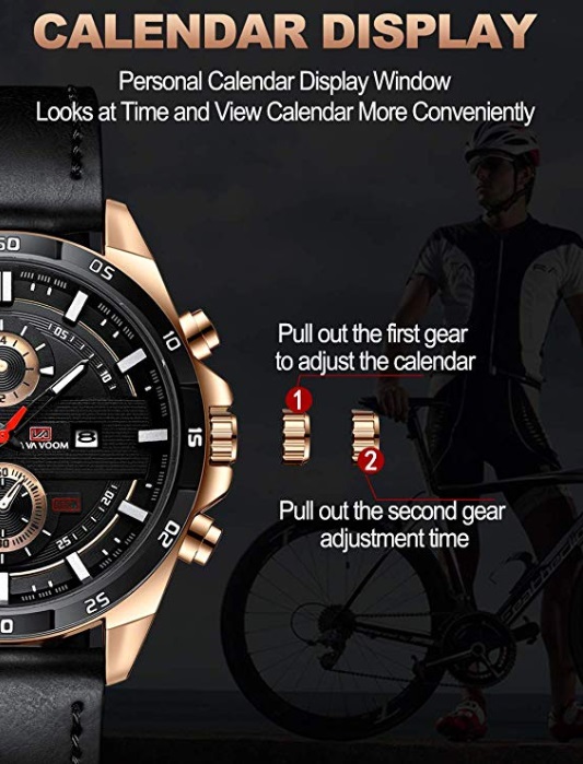 Aiml Reloj para hombre original Ruleta decorativa moda personalidad ...