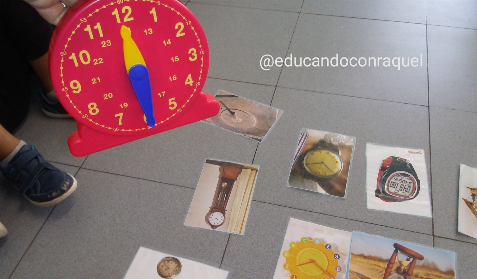 Educando con Raquel: Dominó de las Horas
