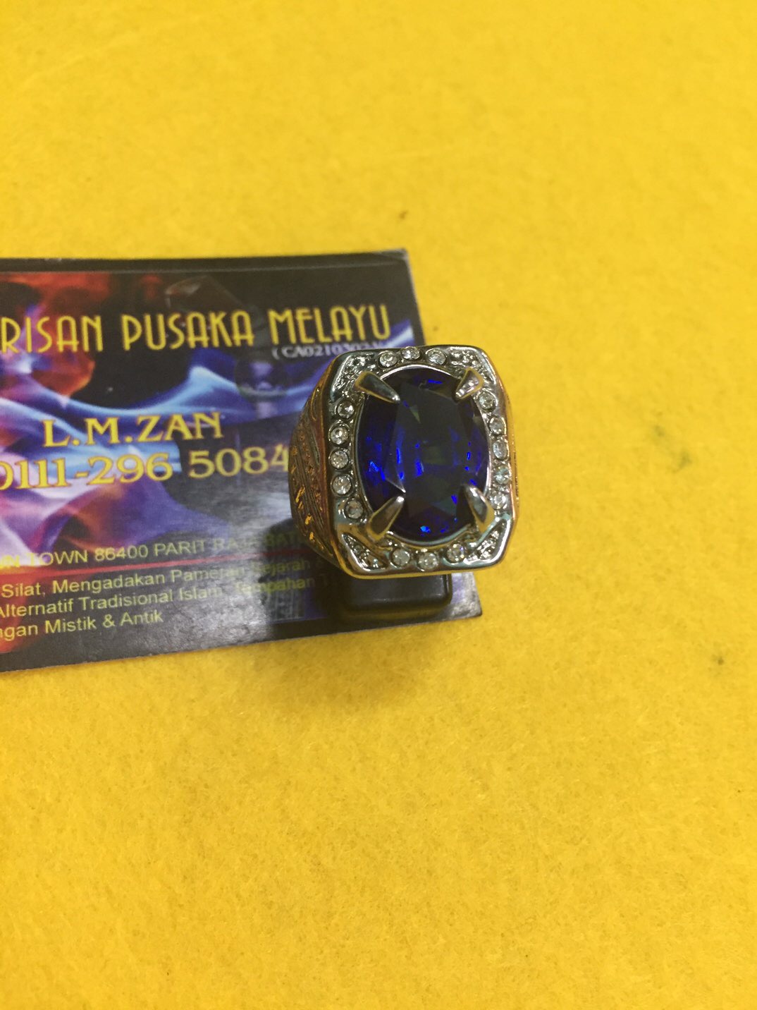 SELANGKAH KE ALAM MISTIK: CINCIN NILAM BIRU DIRAJA @ ROYAL BLUE SAPPHIRE