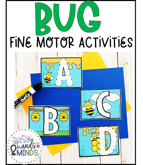 Bugs and Insects Fine Motor Activities | Busy Hands and Minds