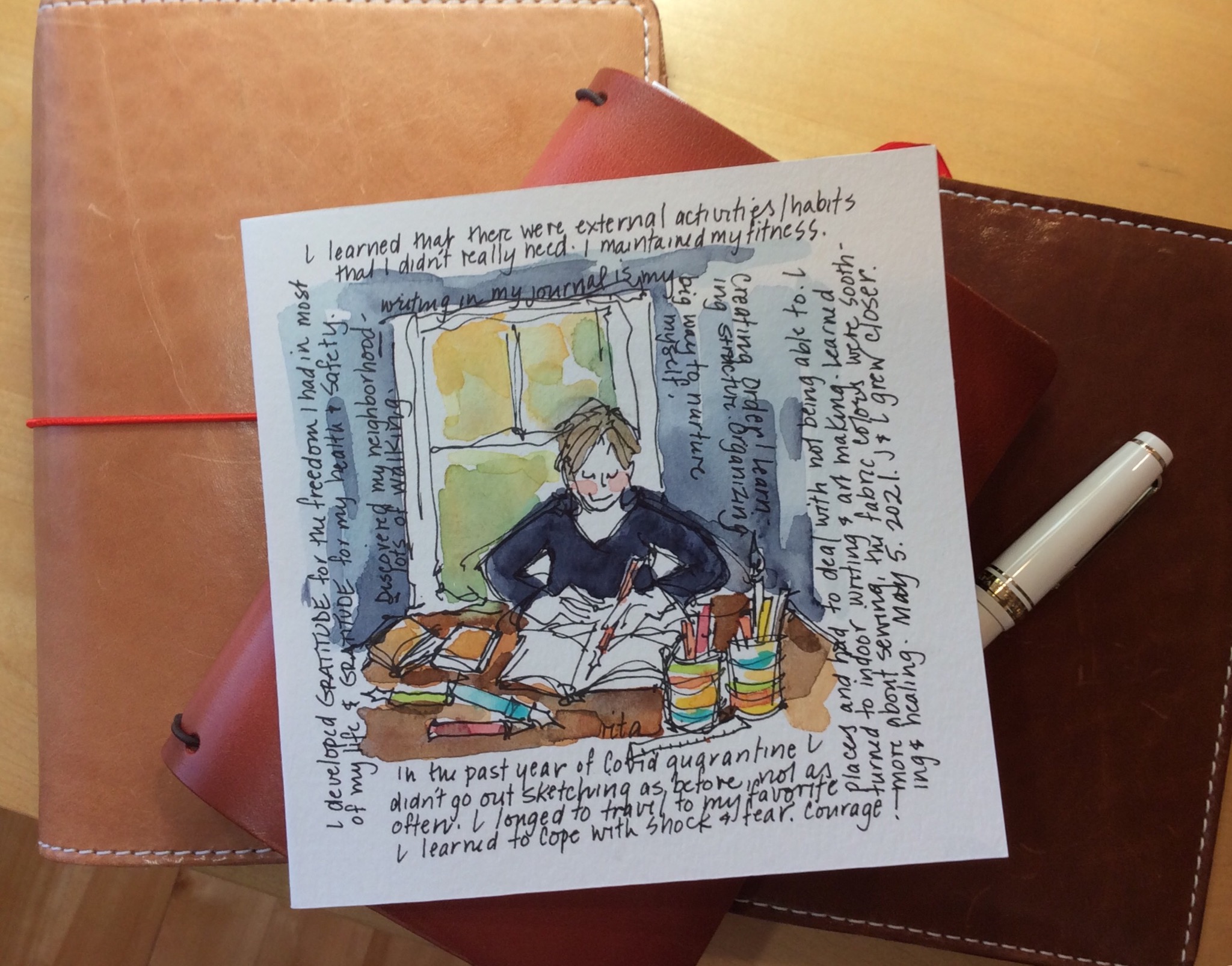Sketchbook Wandering : Journaling As a Tool for Spiritual Growth