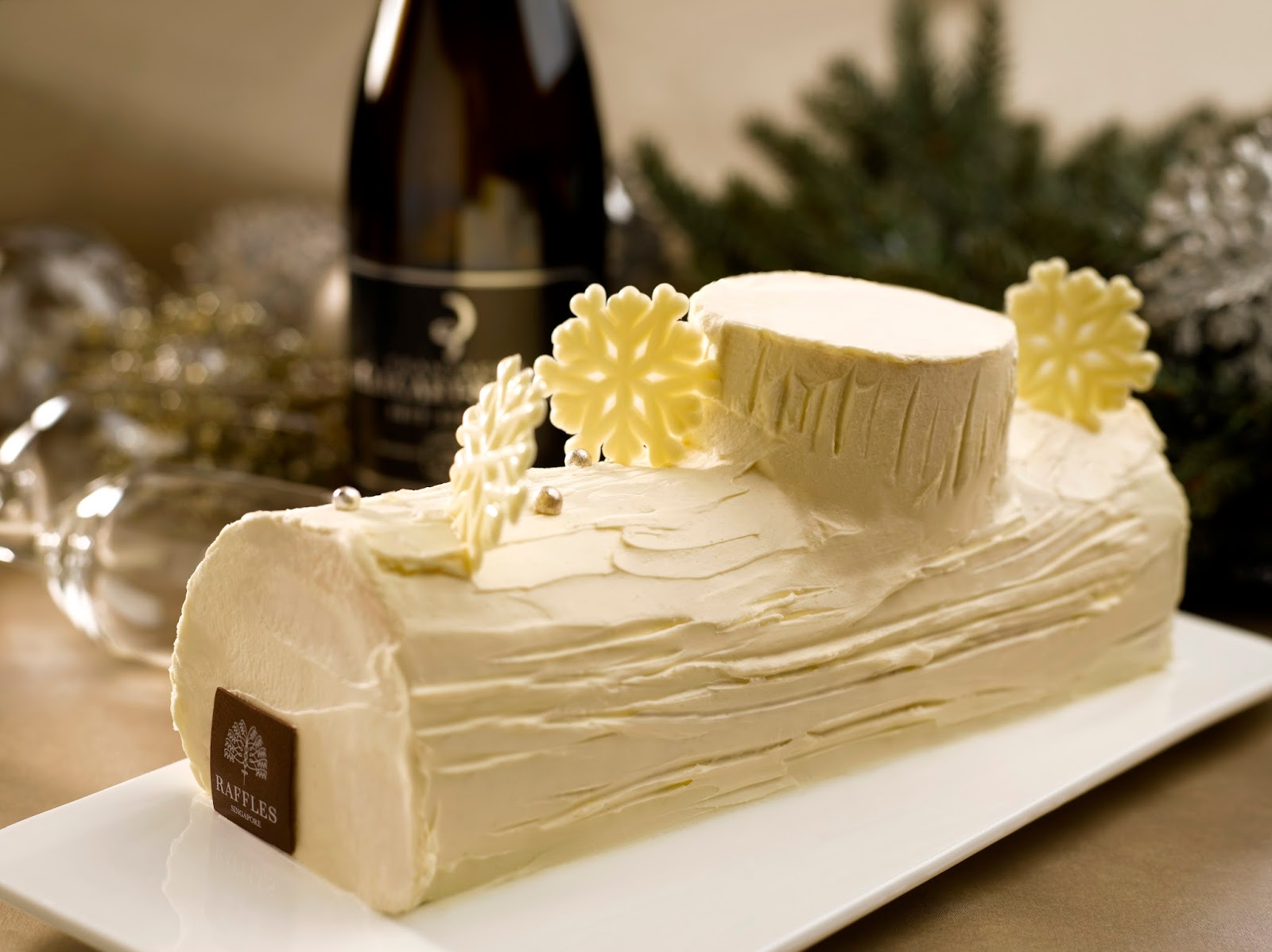 小小食界 Eatz a Small World: 圣诞节树桐蛋糕