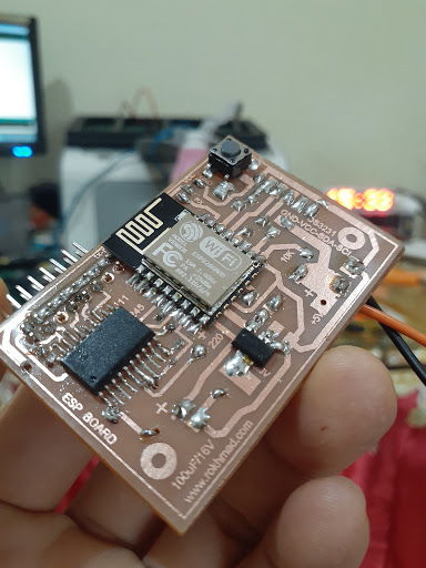 DESIGN PCB JWSD ESP 8266 12F MULTI PANEL 1-4 PANEL P10, DENGAN BUFFER ...