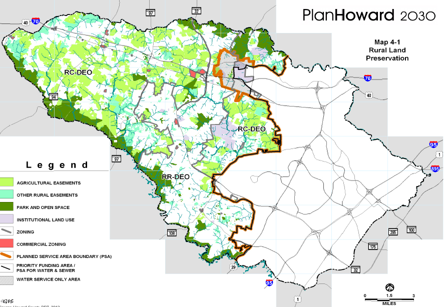Western preserve: Howard County Comp Plan