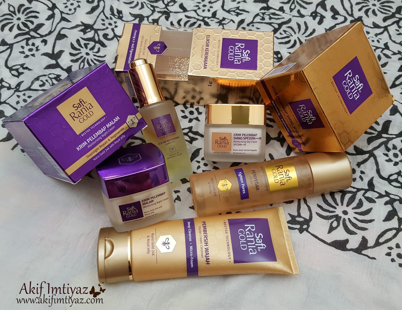 Safi Rania Gold Penyelesaian Efektif Untuk Kulit Wajah Lebih Anjal Dan ...