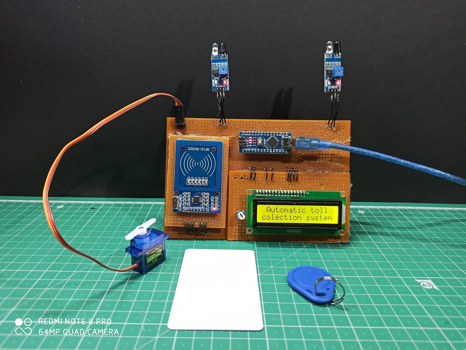 RFID Based Automatic Toll Collection System Using Arduino Nano
