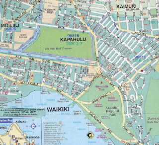 Map of Waikiki Pictures | Map of Hawaii Cities and Islands