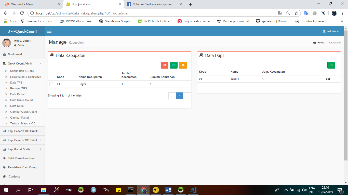 software quick count