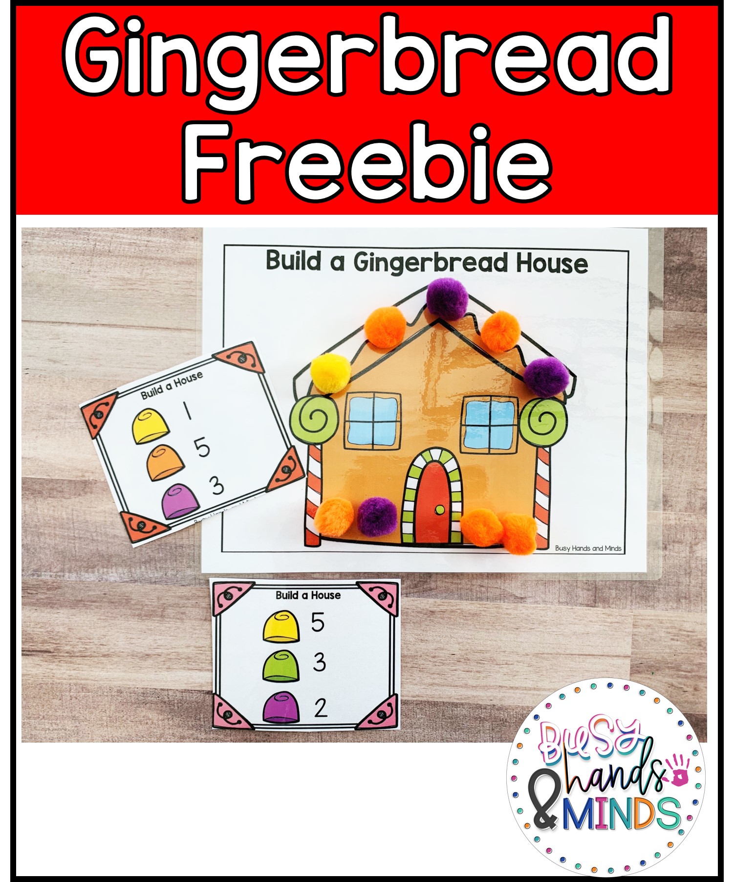 Gingerbread Preschool Pack | Busy Hands and Minds