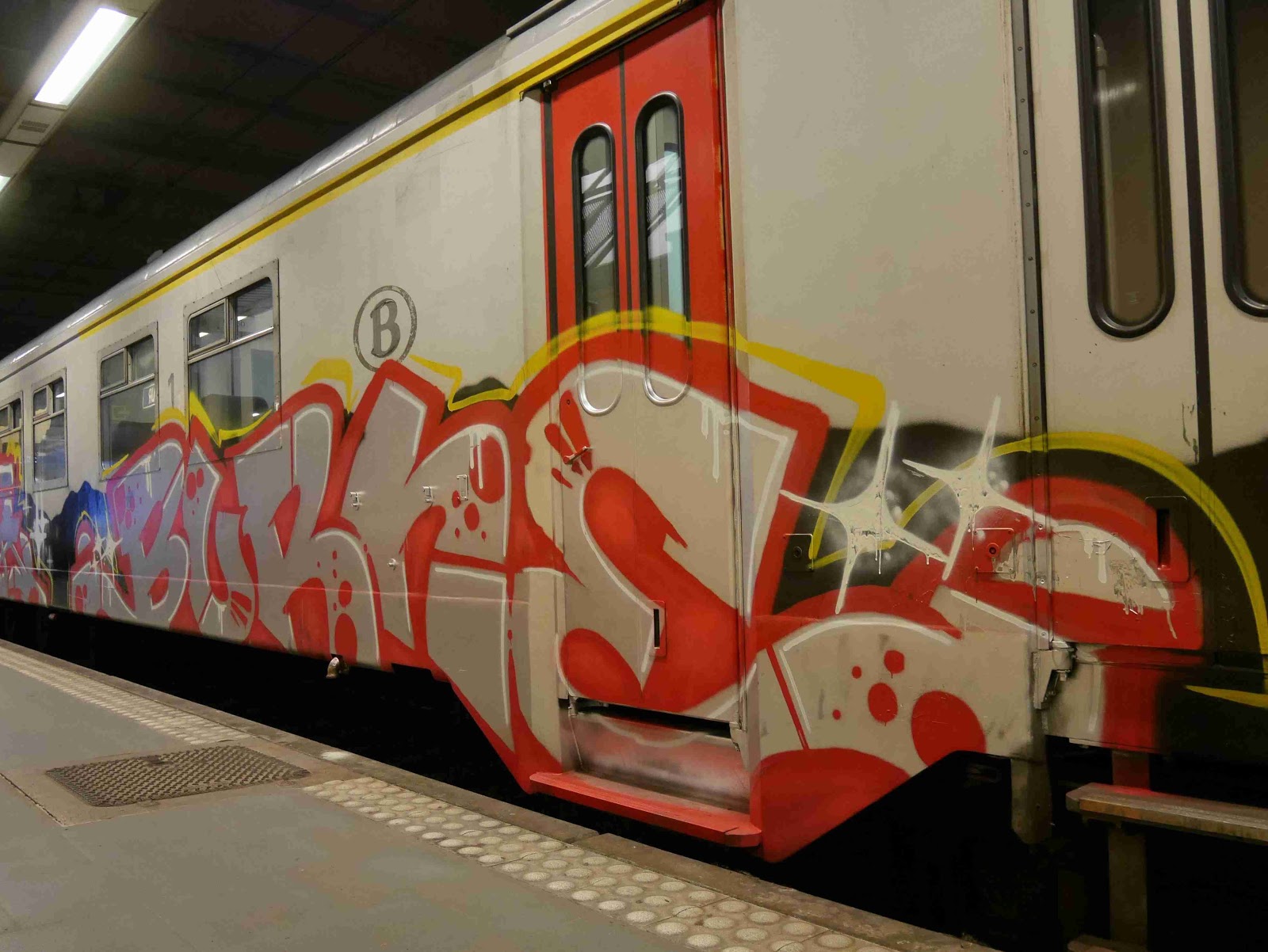 ROC CREW Art on Train