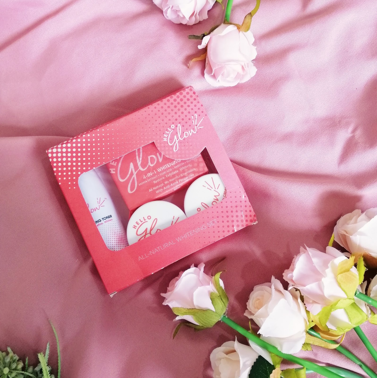 Lucky Citrine: Review: Hello Glow All-Natural Whitening Set