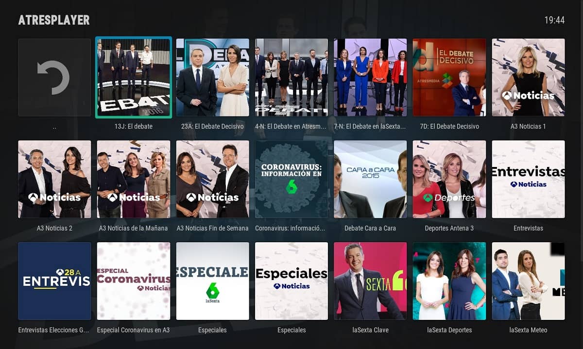 ATRESPLAYER | Información - PLUGINSXBMC