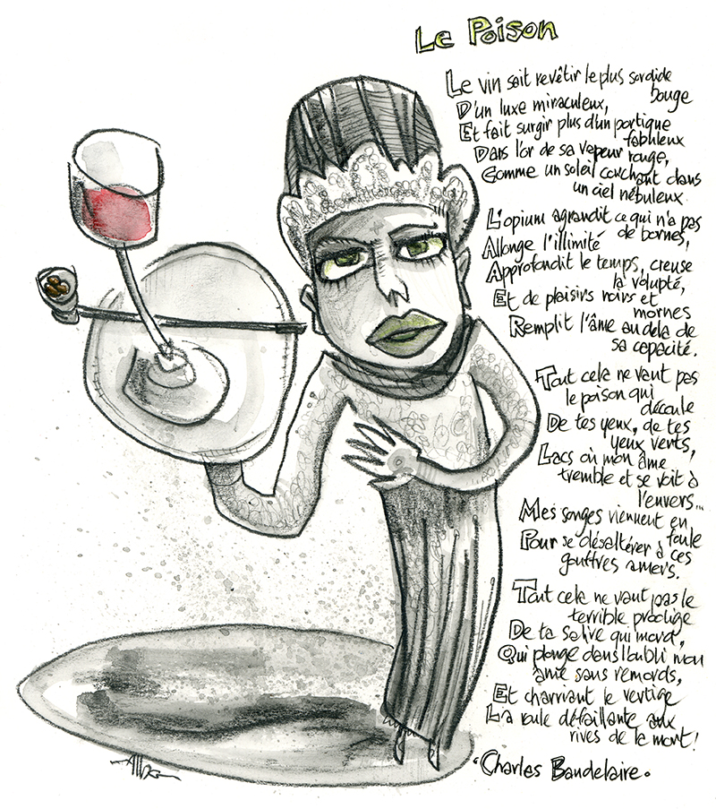 Albo Helm picture blog: Le Poison (Baudelaire)