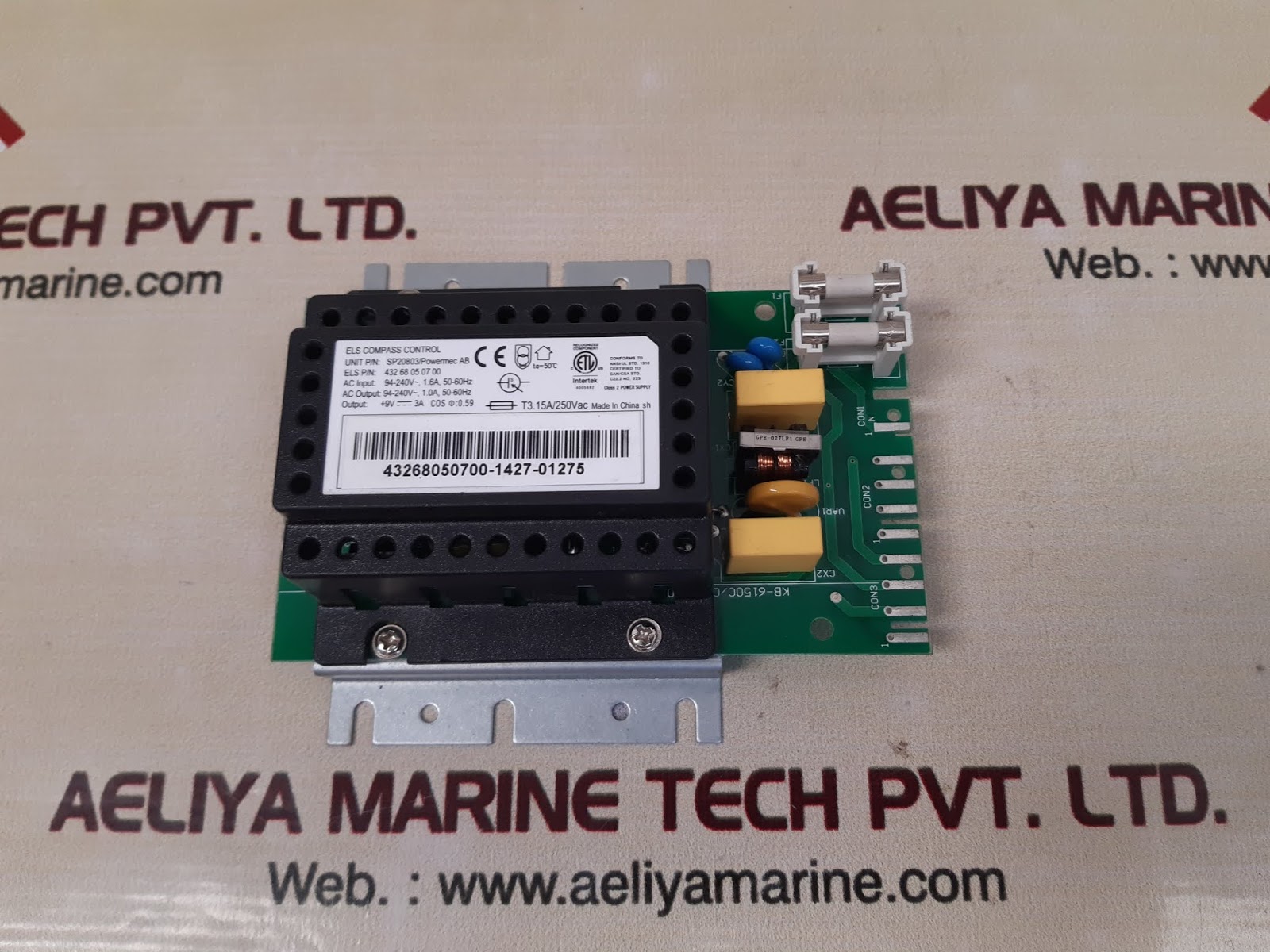 ELS COMPASS CONTROL SP20803 POWER SUPPLY - Aeliya Marine